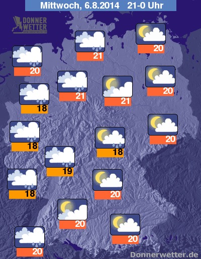 Von Westen her ungemütlich